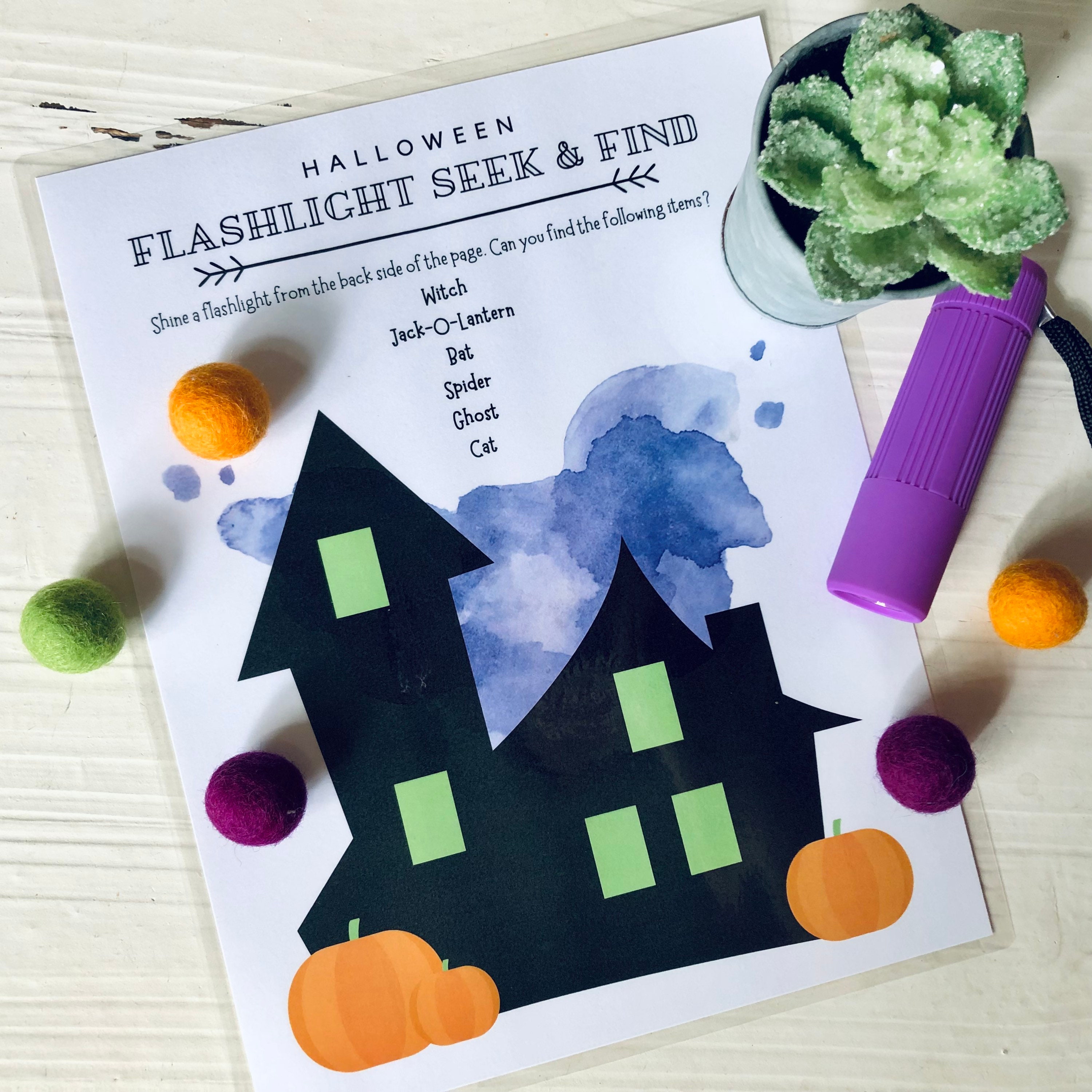 Halloween Activity Pack, Preschool Printable, Halloween Toddler ...