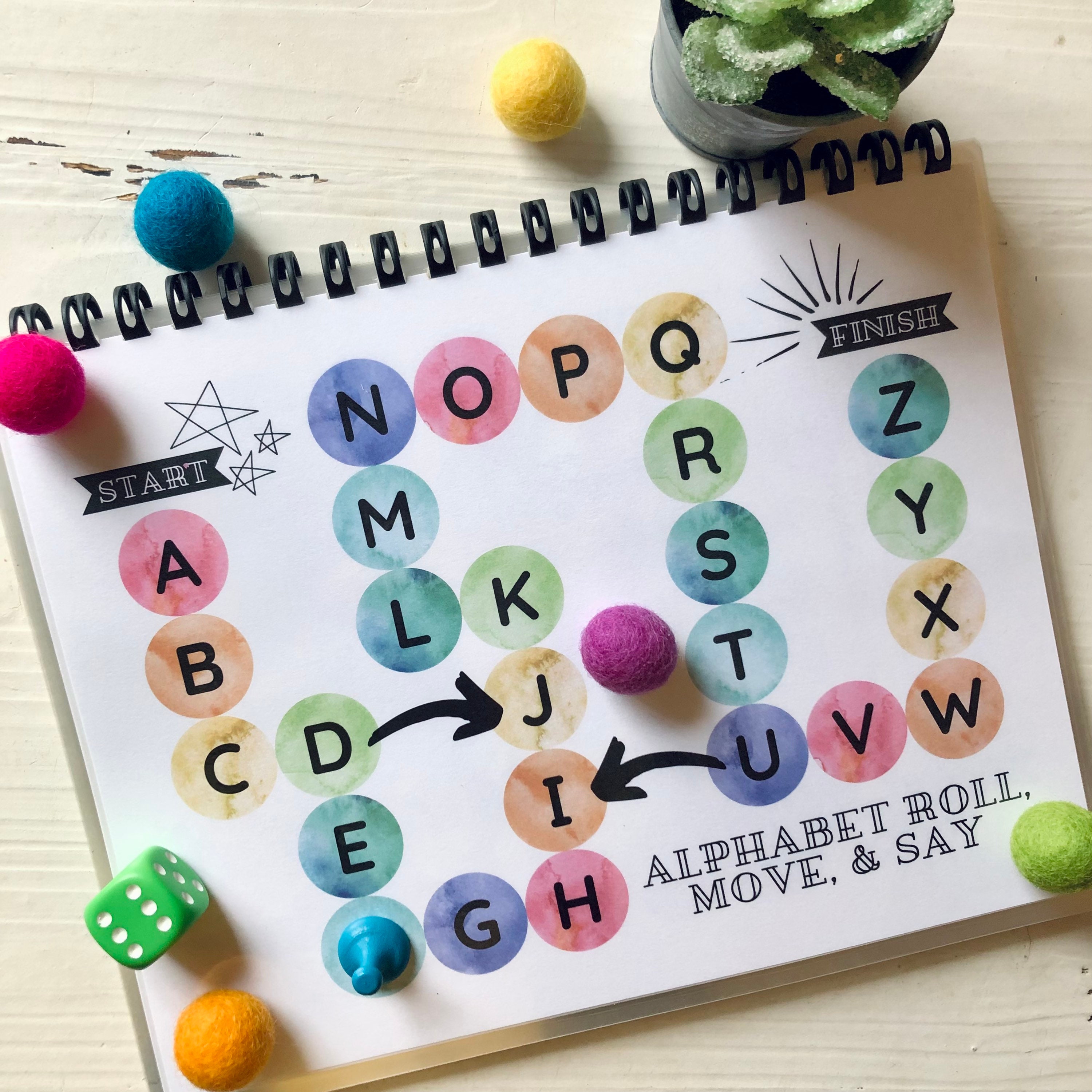 Pre-reading & Writing Notebook, Letter Recognition, Letter Sounds ...