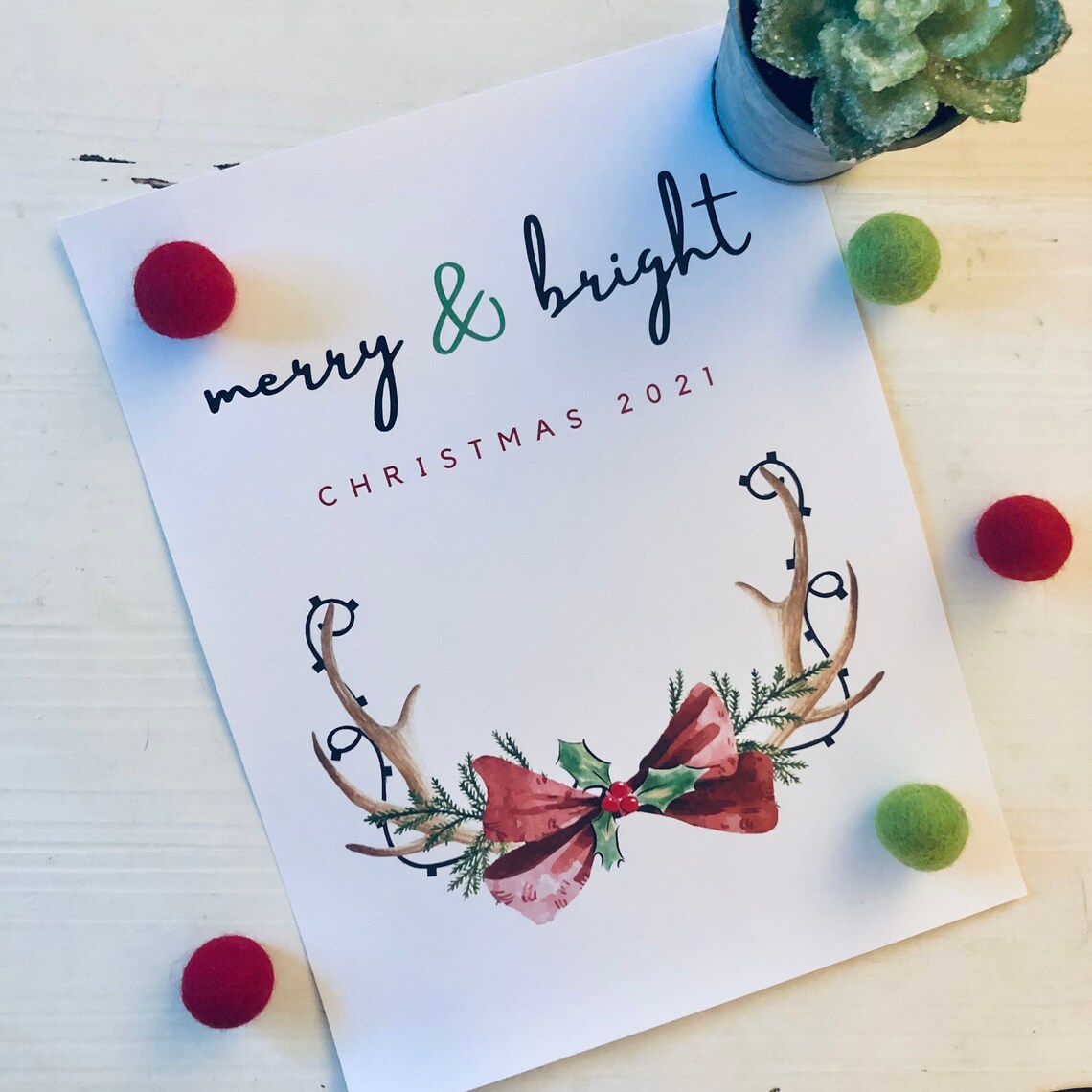 DIY Christmas Keepsake, Fingerprint Art, Fingerprint Christmas Craft ...