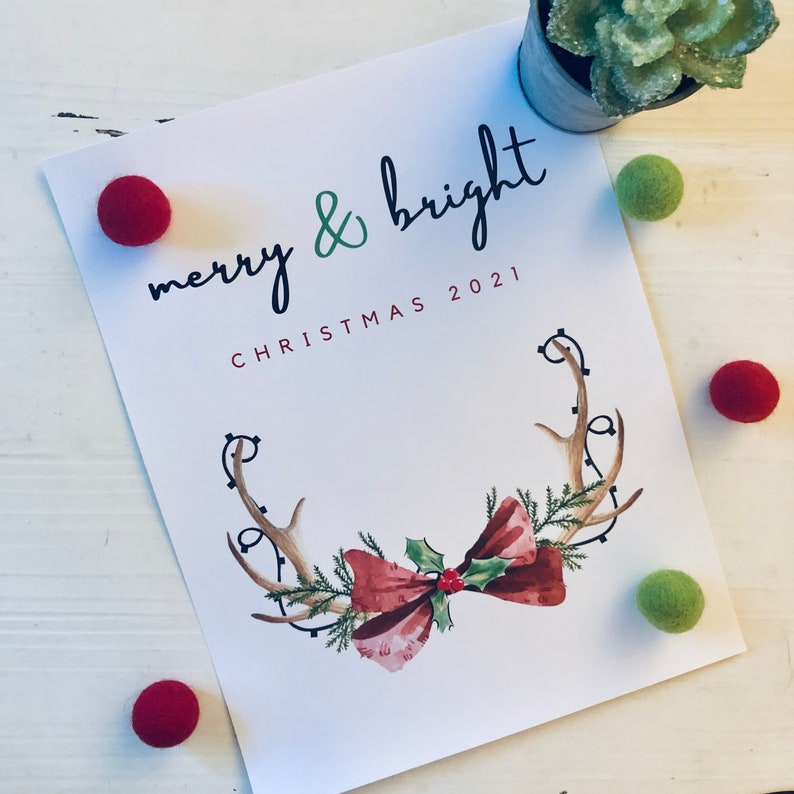 DIY Christmas Keepsake, Fingerprint Art, Fingerprint Christmas Craft ...