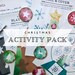 Christmas Activity Pack, Preschool Holiday Activities, Preschool ...