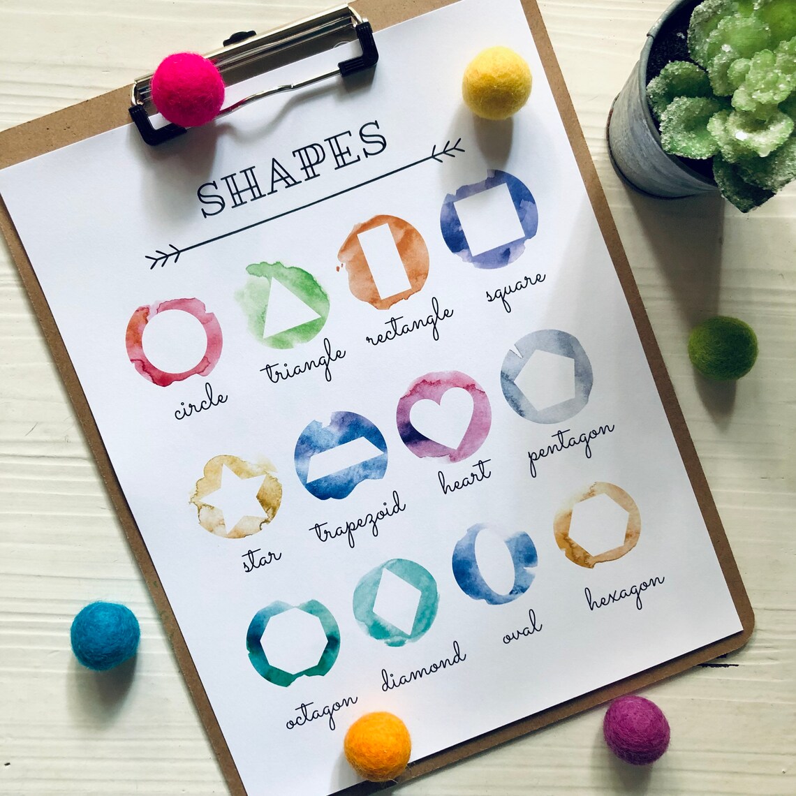 Shapes Activity Pack Shapes Poster Shapes Flashcards Shapes - Etsy