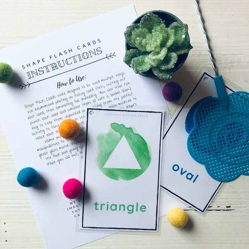 Shapes Activity Pack Shapes Poster Shapes Flashcards Shapes - Etsy