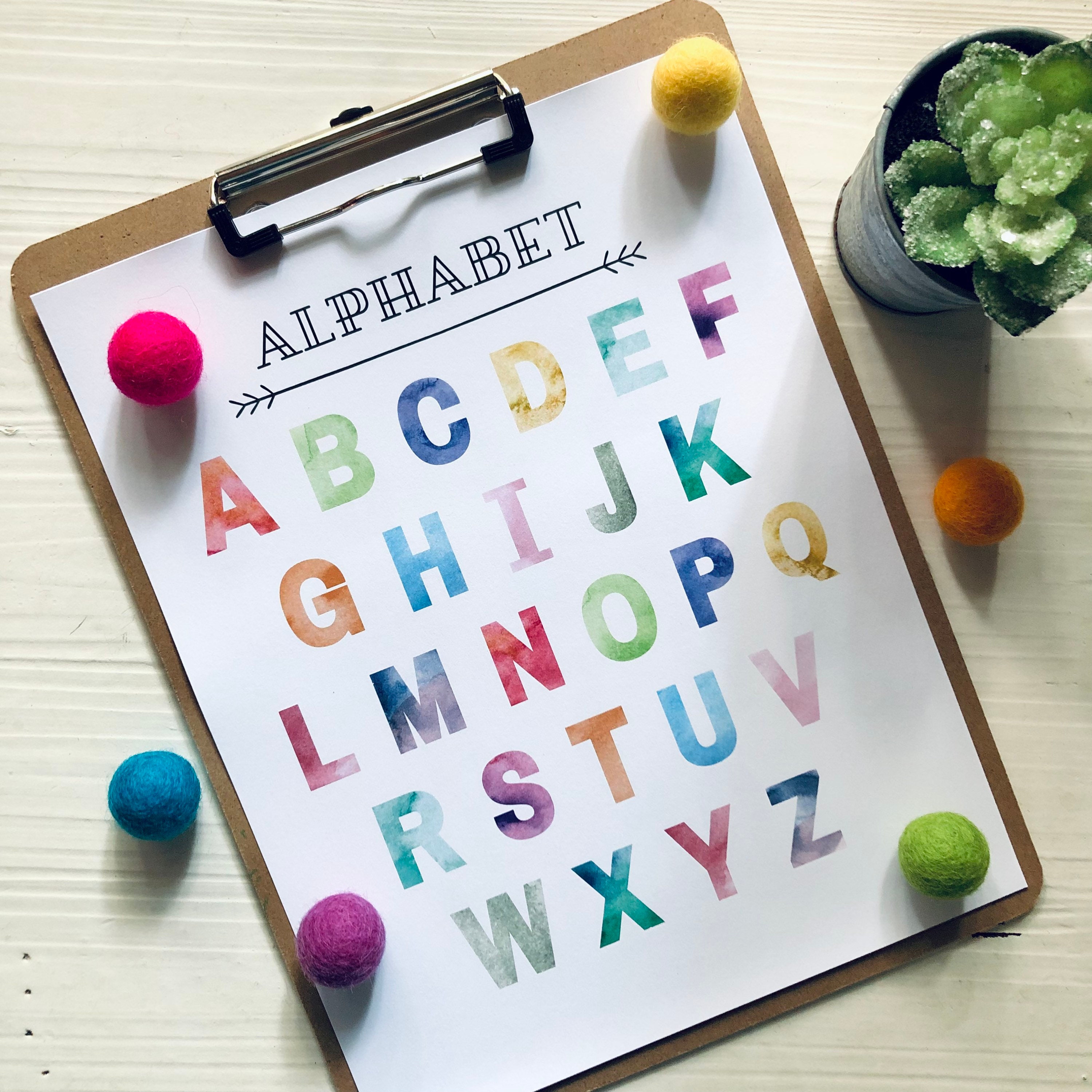 Alphabet Activity Pack, Alphabet Bingo, Alphabet Flash Cards, Beginning ...