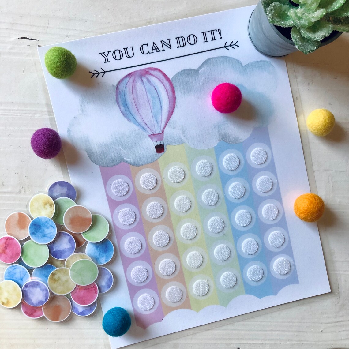 Reusable Rewards Chart, Incentive Chart for Kids, Potty Training ...