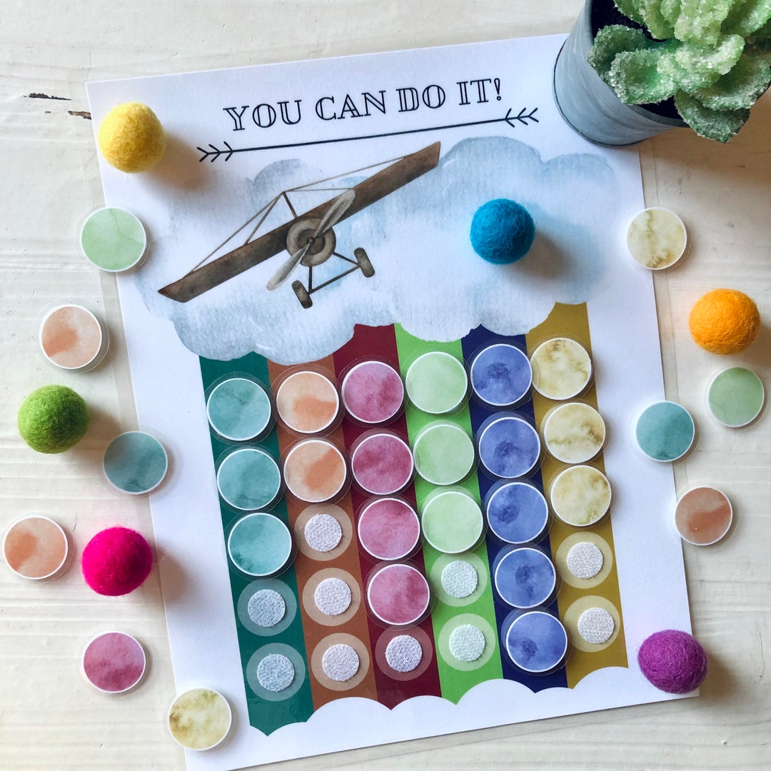 Reusable Rewards Chart, Incentive Chart for Kids, Potty Training ...