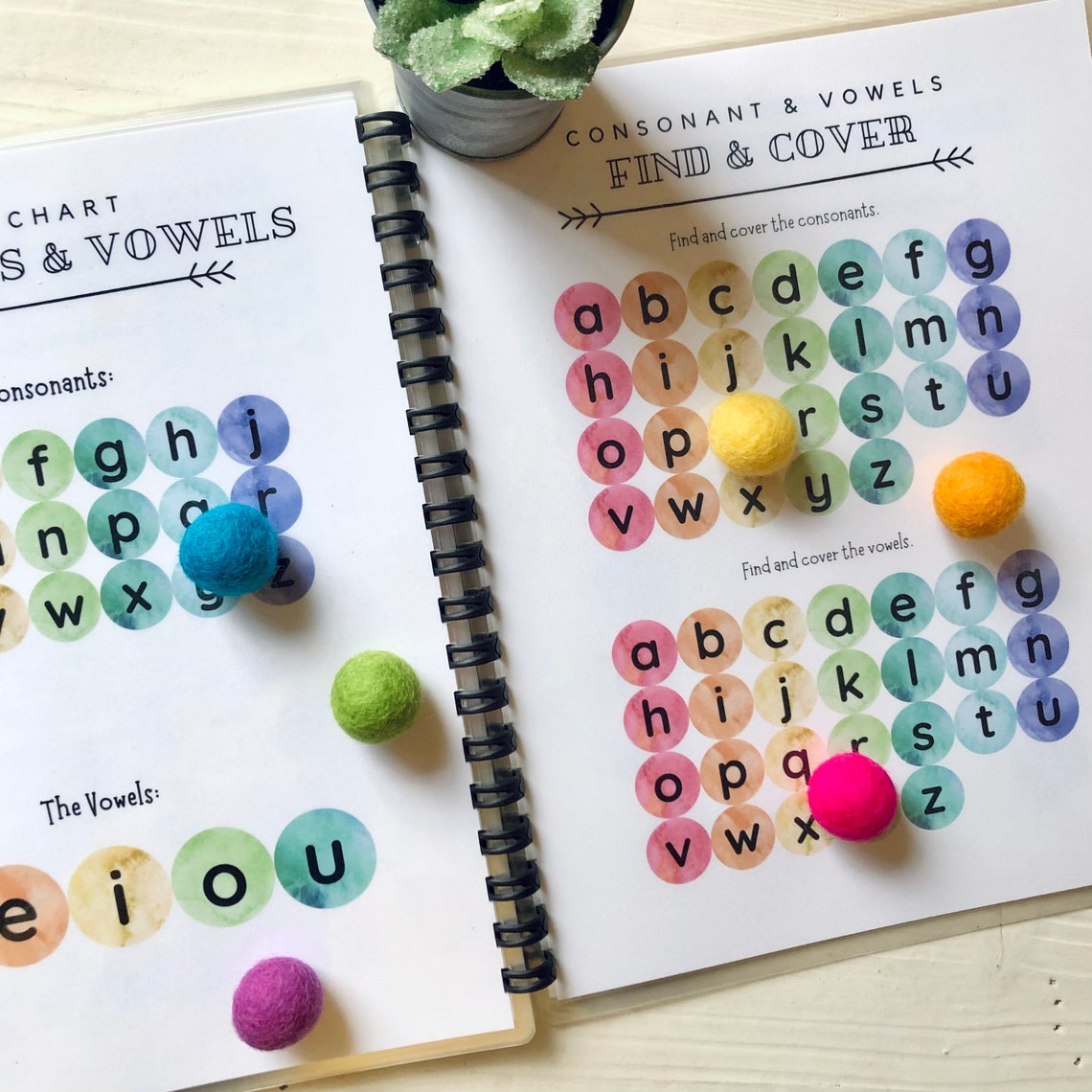 Pre-reading & Writing Notebook Letter Recognition Letter | Etsy