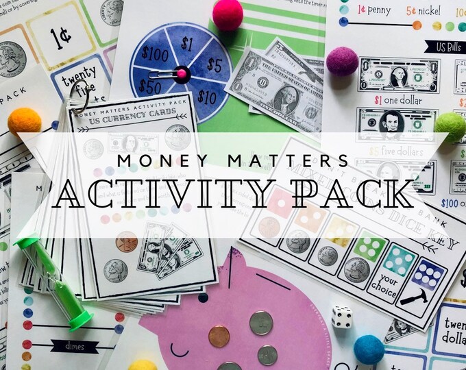 Financial Literacy Game for Kids | Printable Budgeting Activity | Learn ...