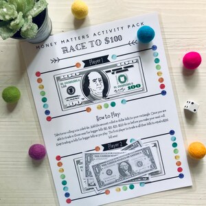 Money Matters Activity Pack, US Currency, Learning Coins & Bills, Money ...
