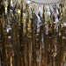 All Mylar Gold and Silver mylar fringe backdrop party | Etsy