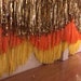 All Mylar Gold and Silver mylar fringe backdrop party | Etsy
