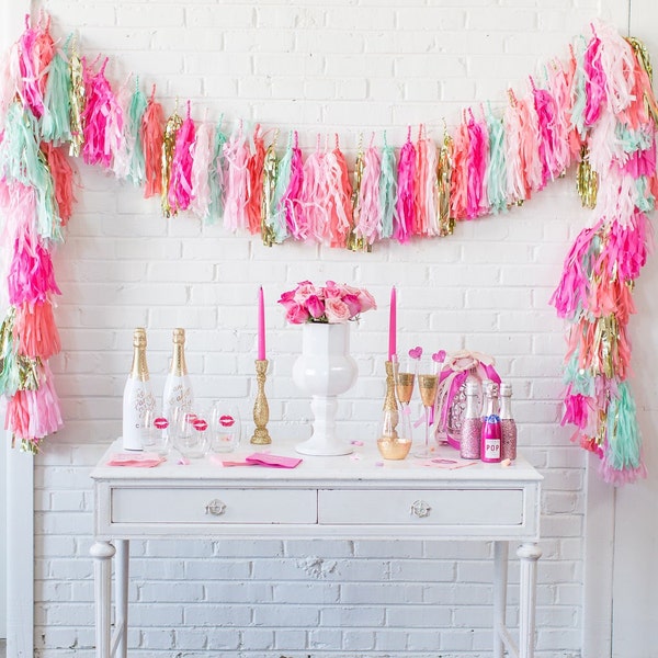 Mint Green Hot Pink - Etsy