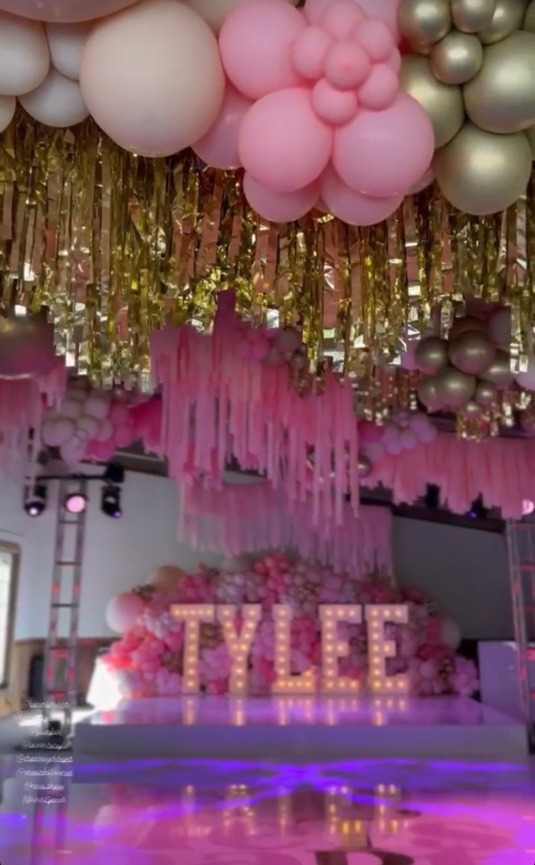 Let's Party Overhead Swag Colorful Party Decor Wedding Streamer With ...