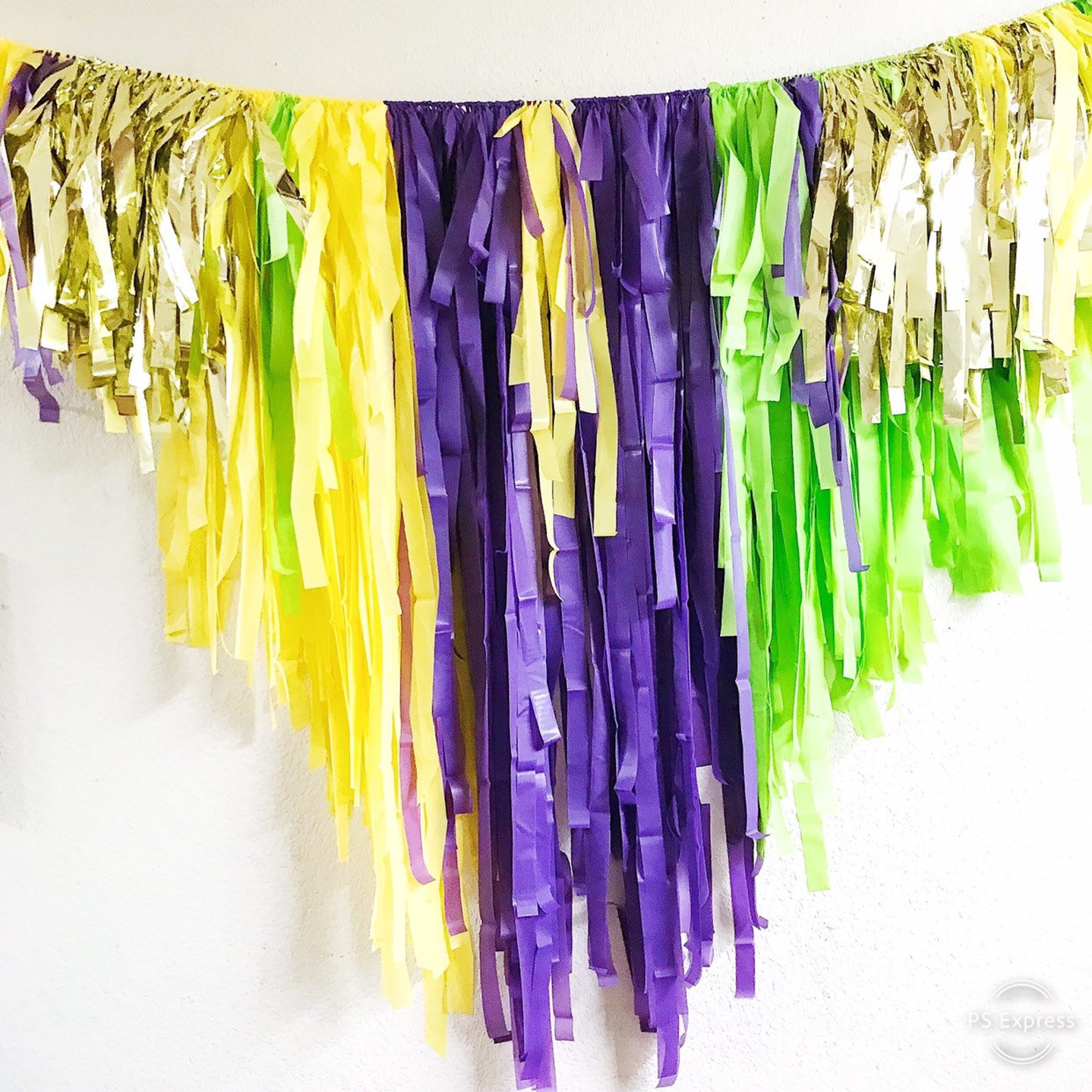 Tablecloth Fringe Backdrop Flagtape Backdrop Fringe | Etsy