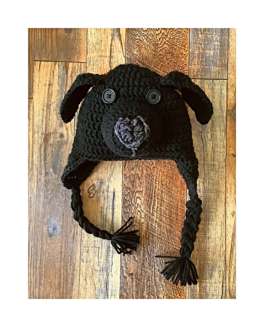 Christmas Dog Hat, Black Lab Hat, Christmas Holiday Gift, Yellow Lab ...