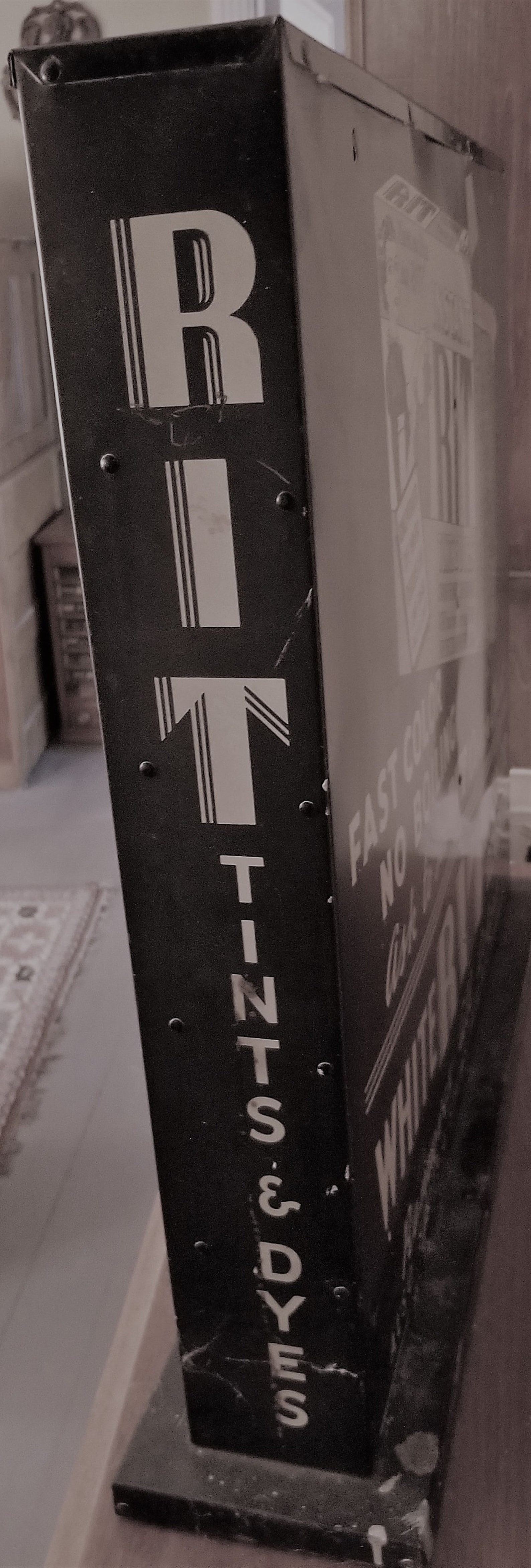 Vintage Advertising Rit Dye Display Tin Cabinet Country Store - Etsy