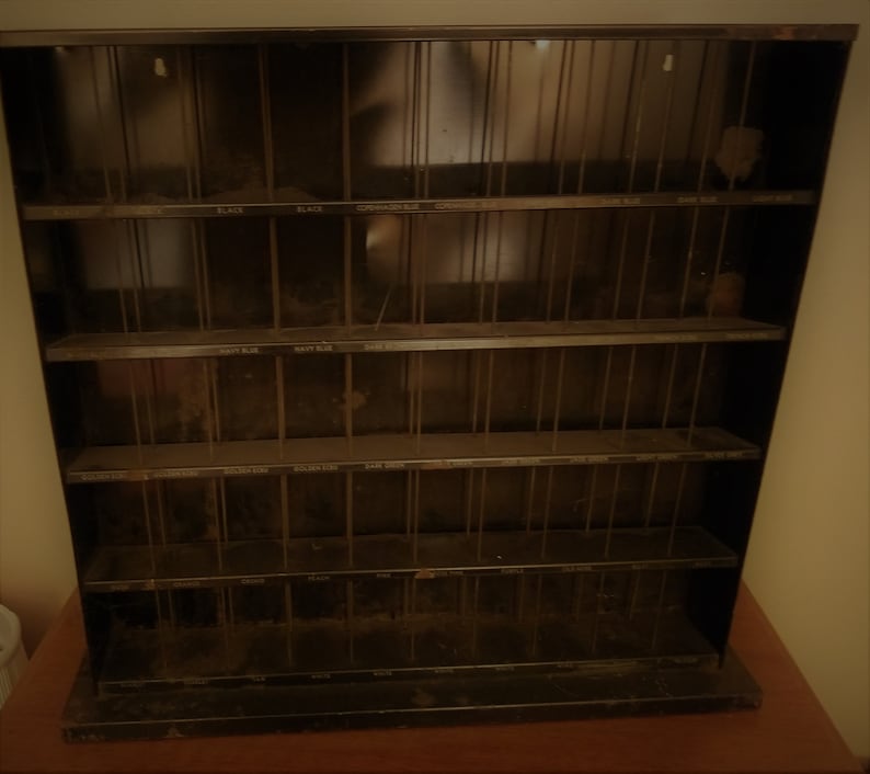 Vintage Advertising Rit Dye Display Tin Cabinet Country Store | Etsy