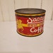 Vintage 1950s Solitaire Coffee Advertising Tin Cowboy - Etsy