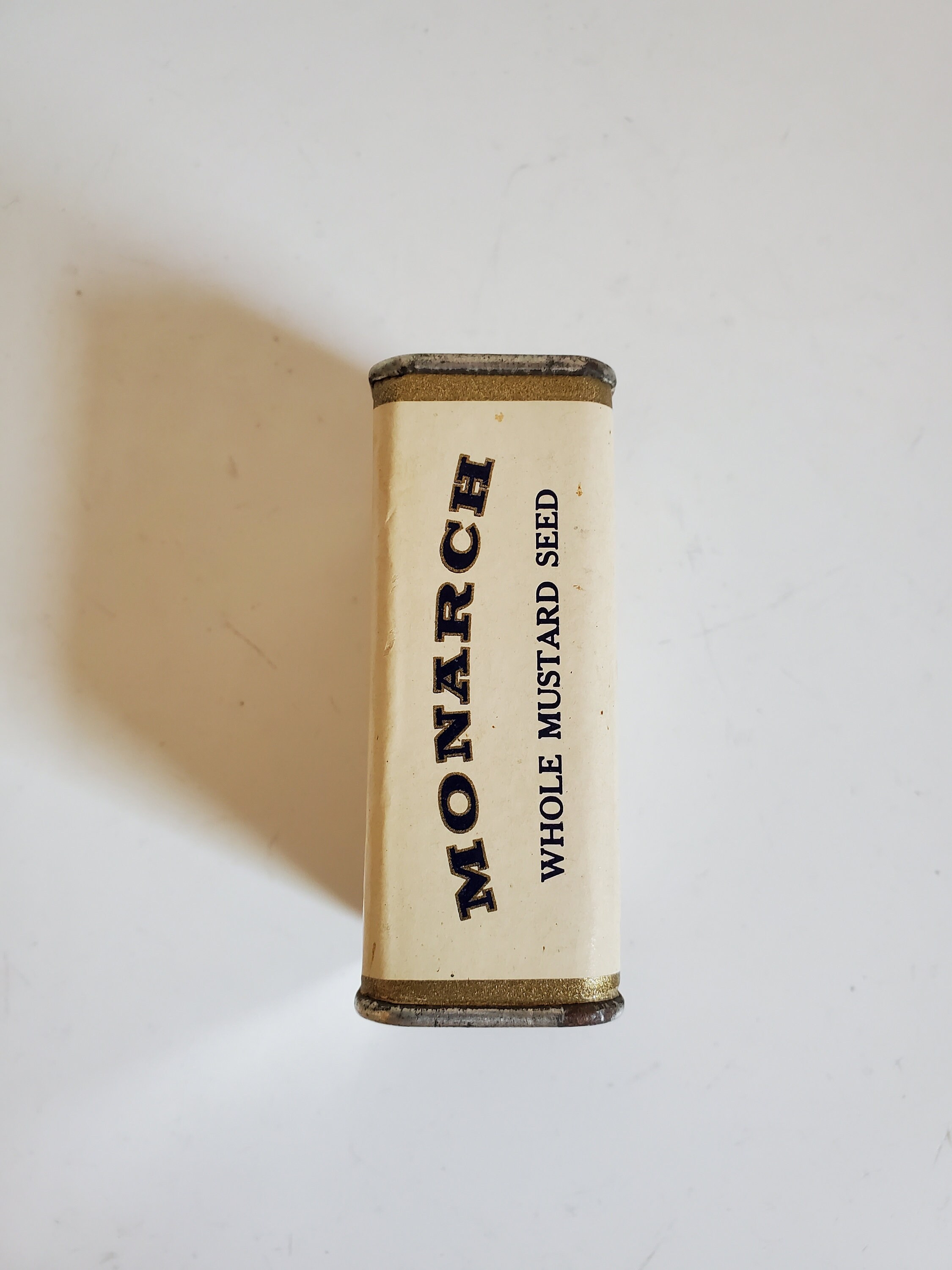 Vintage Monarch Mustard Seed Spice Advertising Tin - Etsy