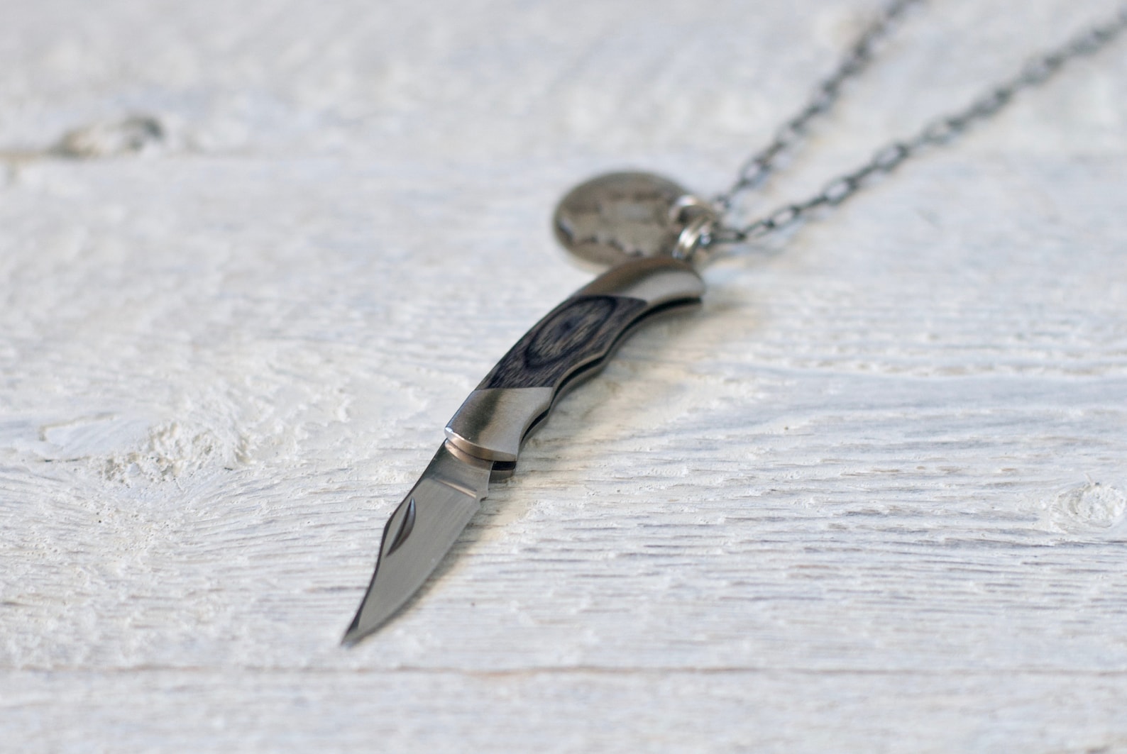 Pocket Knife Necklace » Sterling Silver » Vintage Coin » Men's Necklace ...