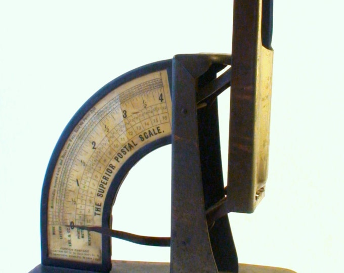 Antique Postal Scale Industrial Home Decor - Etsy