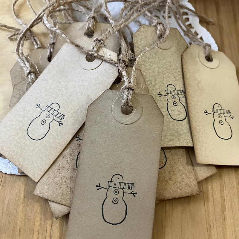 Primitive Tags - Etsy