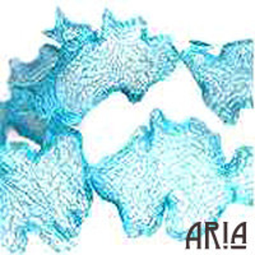 ITALIAN WIRE MESH: 6mm Aquamarine Italian Wire Mesh Ribbon 3 Yard Spool ...