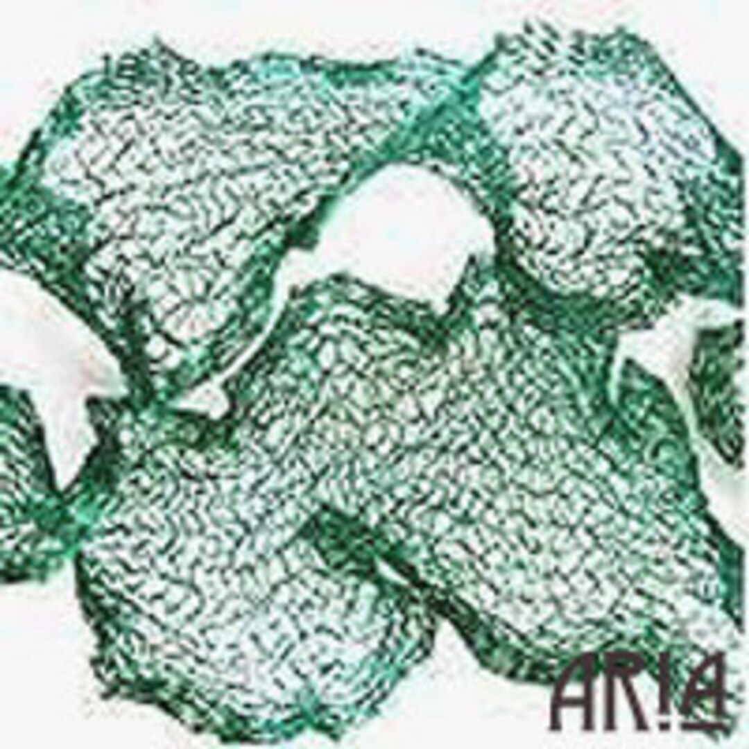 ITALIAN WIRE MESH: 6mm Emerald Italian Wire Mesh Ribbon 3 Yard Spool (9 ...