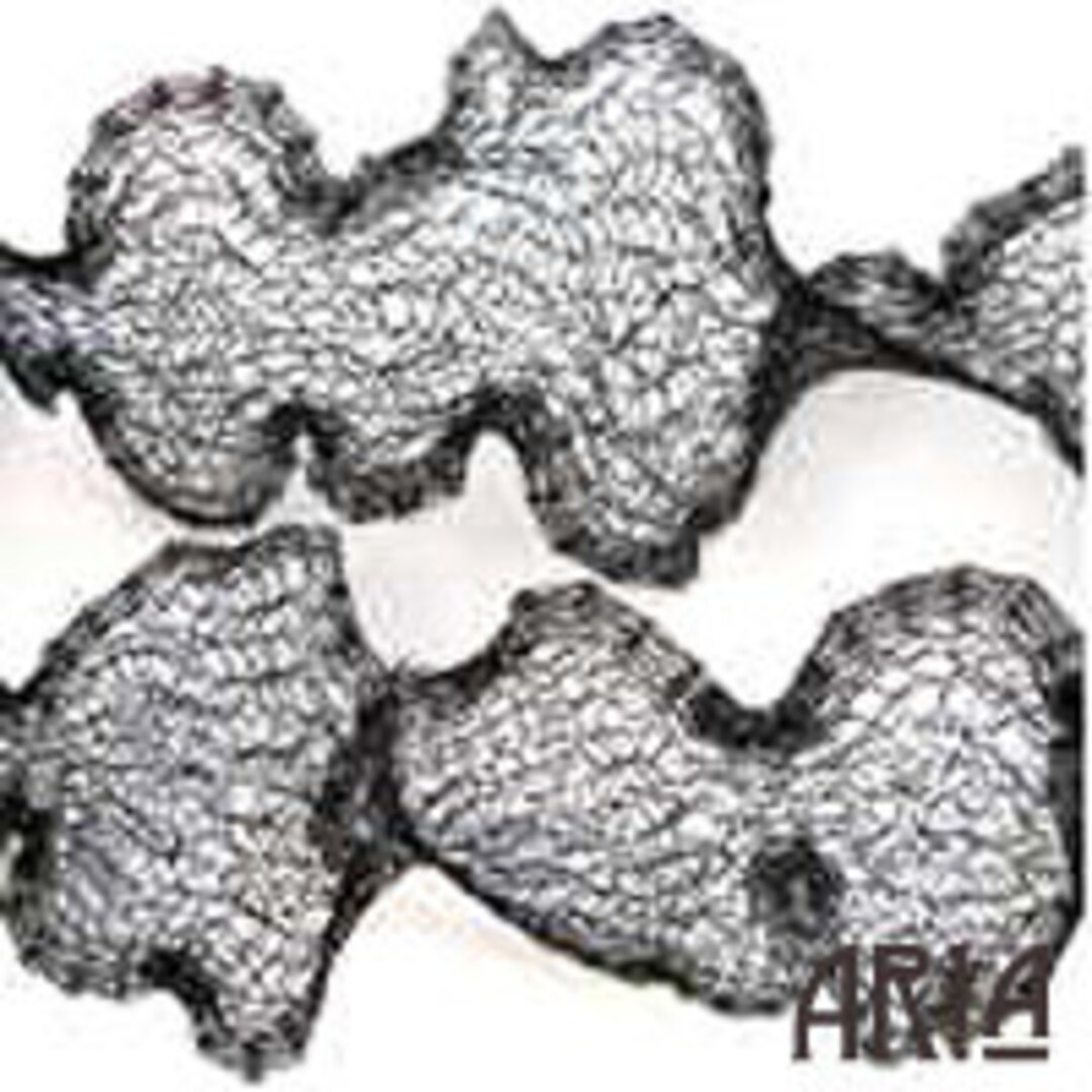 ITALIAN WIRE MESH: 6mm Black Italian Wire Mesh Ribbon 1 Yard Length (3 ...