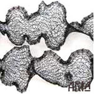ITALIAN WIRE MESH: 6mm Black Italian Wire Mesh Ribbon 1 Yard Length (3 ...