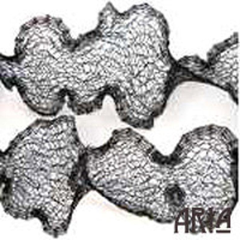 ITALIAN WIRE MESH: 6mm Black Italian Wire Mesh Ribbon 1 Yard | Etsy