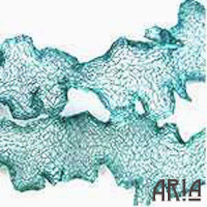 ITALIAN WIRE MESH: 6mm Teal Italian Wire Mesh Ribbon 3 Yard - Etsy