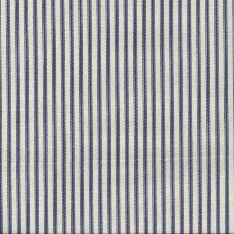 Blue Ticking Fabric - Etsy