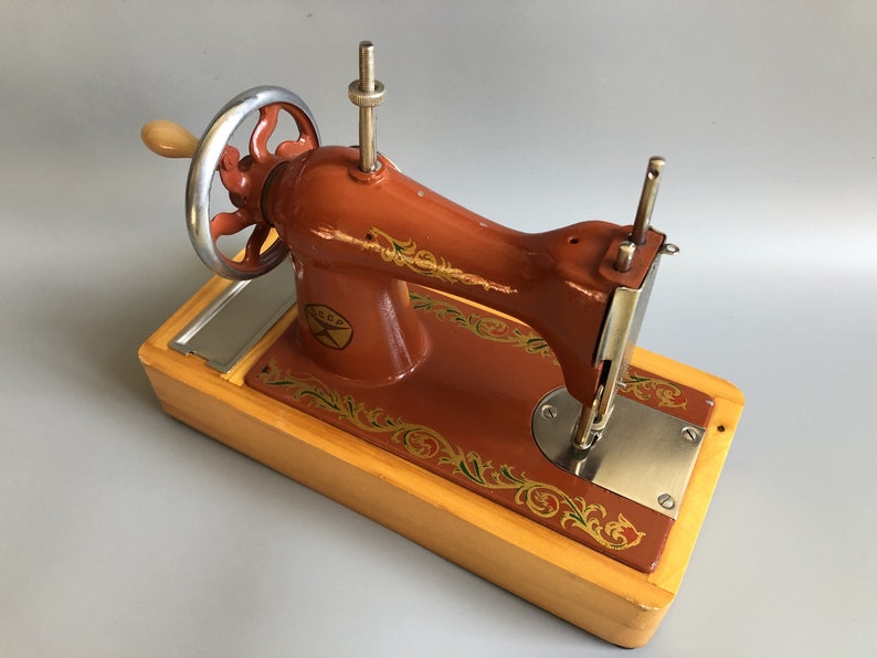 Vintage Soviet Toy Child Sewing Machine Original Box Kids | Etsy