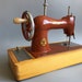 Vintage Soviet Toy Child Sewing Machine Original Box Kids - Etsy