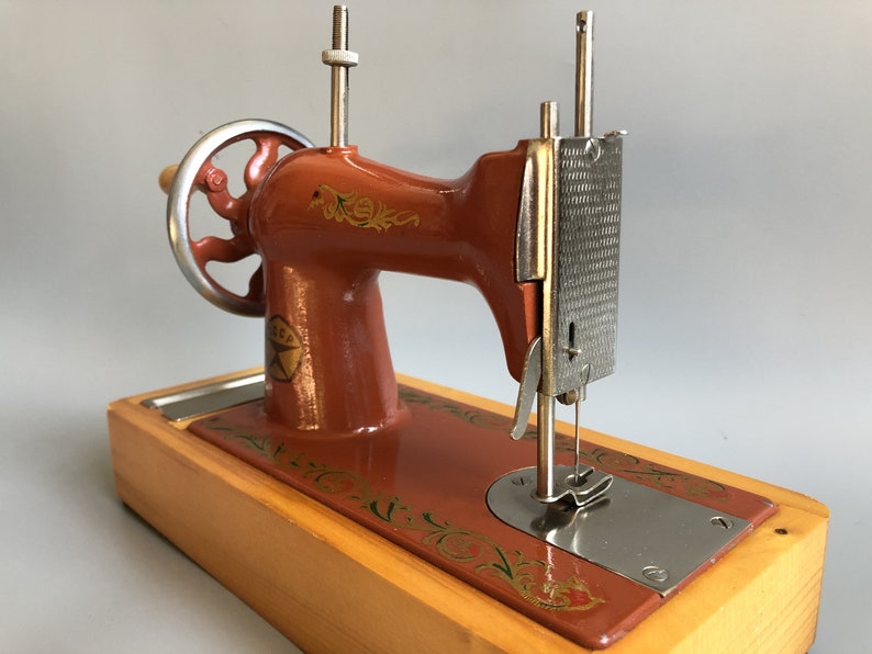 Vintage Soviet Toy Child Sewing Machine Original Box Kids | Etsy