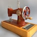 Vintage Soviet Toy Child Sewing Machine Original Box Kids - Etsy