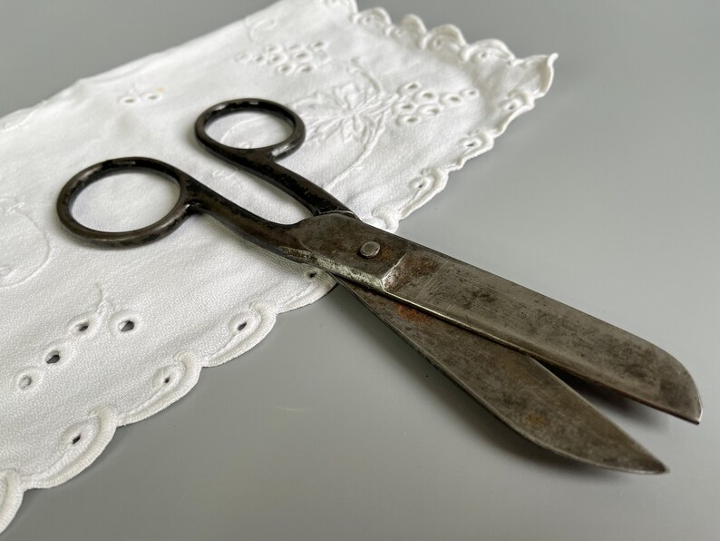 Vintage Scissors in Working Condition Large Tailors Shears - Etsy