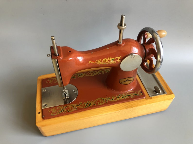 Vintage Soviet Toy Child Sewing Machine Original Box Kids | Etsy