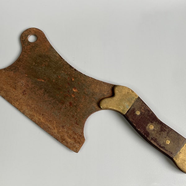 Antique Meat Cleaver - Etsy