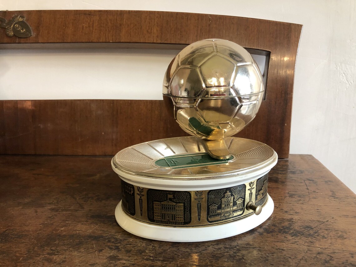 Vintage Soviet Music Box Olympic stadium in Moscow Moscow | Etsy