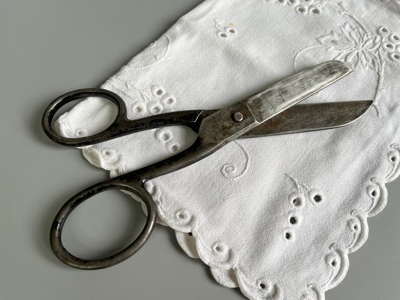 Vintage Scissors in Working Condition Large Tailors Shears - Etsy