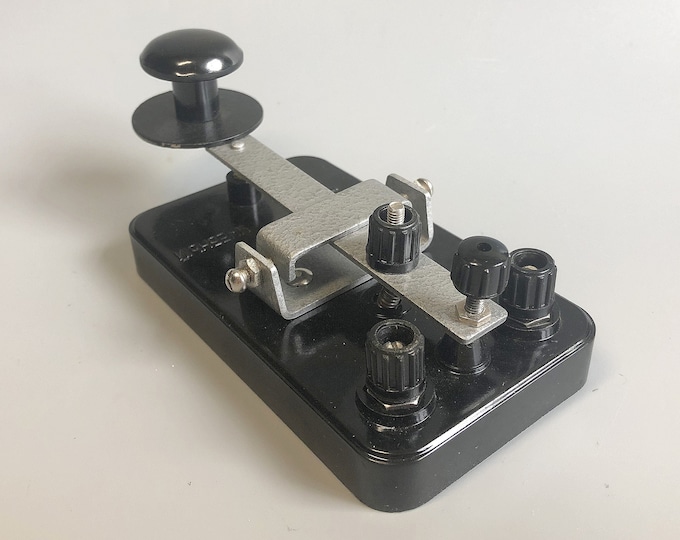 Vintage Soviet Morse Key, USSR Made Telegraph Key, Training Telegraph ...