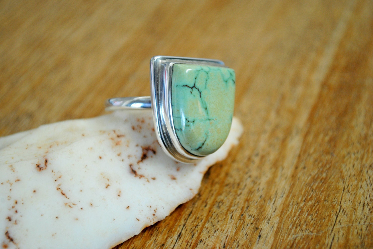 Blue Boy Variscite Ring. Variscite Ring by Glacierjewellery - Etsy