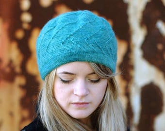 Ridgeway beretbeanie PDF knitting pattern instructions | Etsy