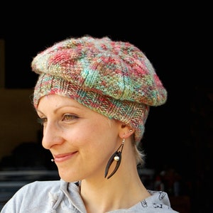 Marble Muffin Hat PDF Knitting Pattern instructions - Etsy