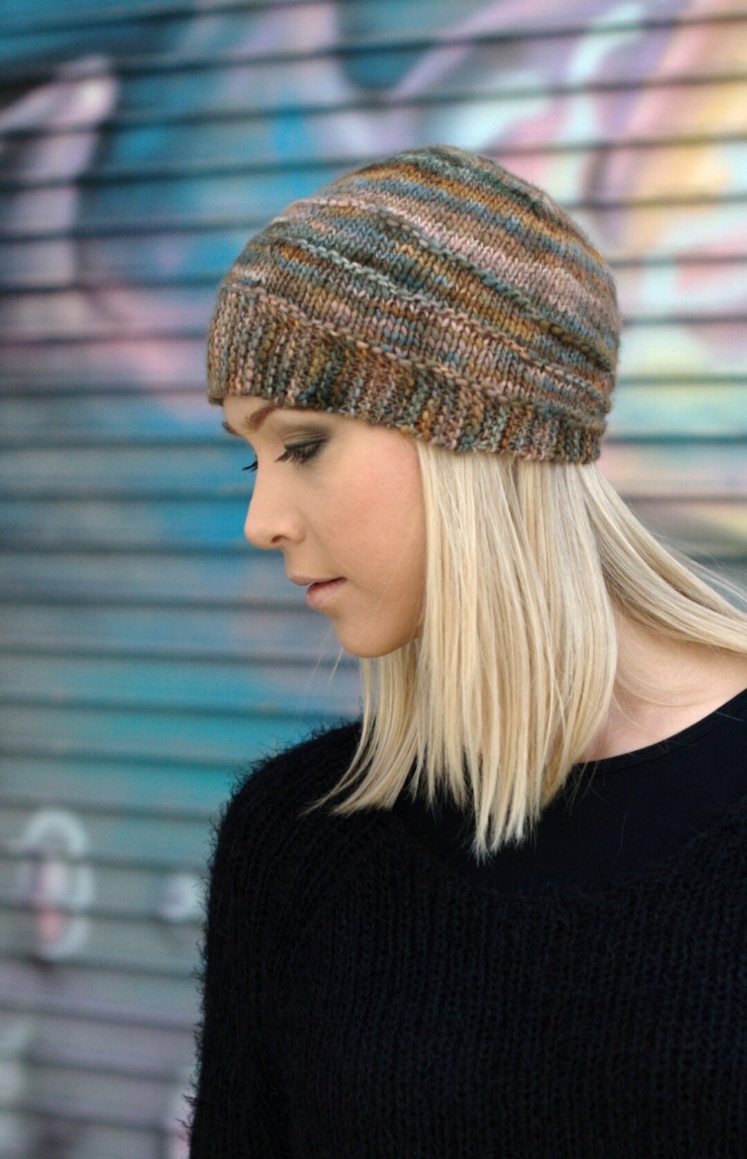 Quoin Cloche Style Hat PDF Knitting Pattern instructions - Etsy