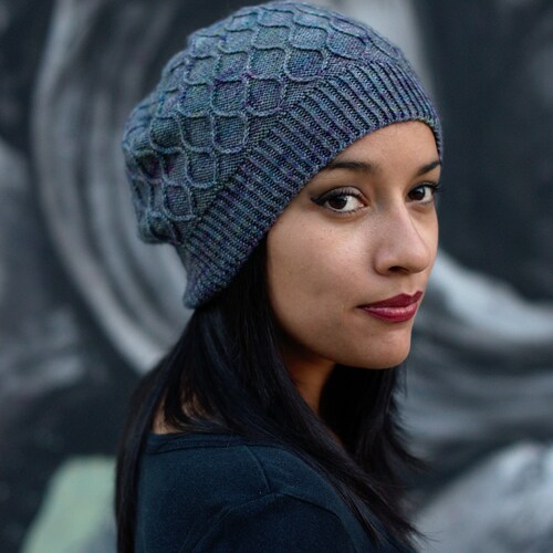 Erica Hat PDF Knitting Pattern instructions - Etsy