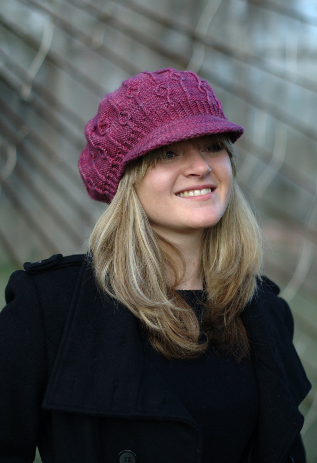 Erica Hat PDF Knitting Pattern instructions - Etsy
