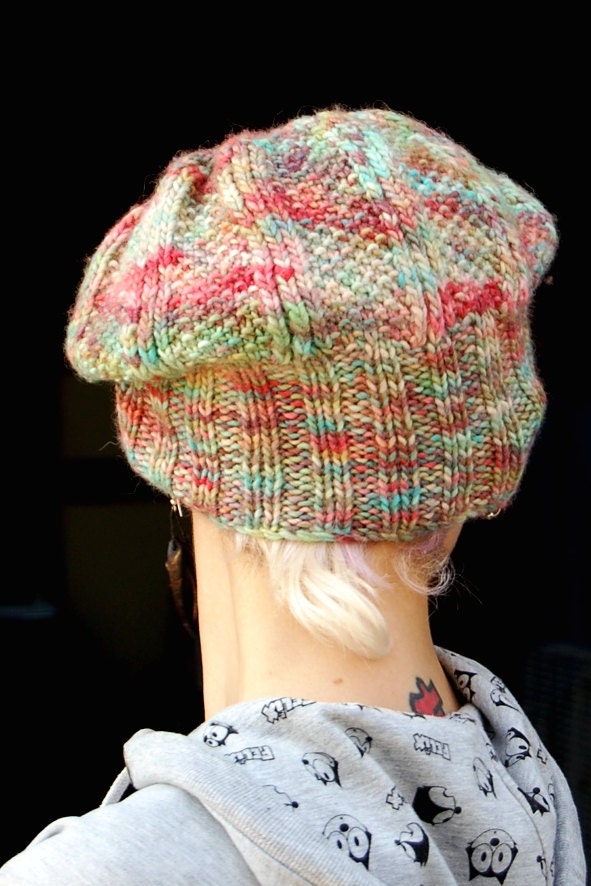 Marble Muffin Hat PDF Knitting Pattern instructions | Etsy